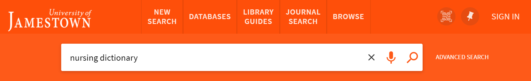 Find Dictionaries & Encyclopedias - University of Jamestown