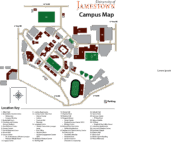 Campus Map - University of Jamestown