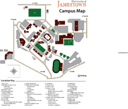 Campus Map - University of Jamestown