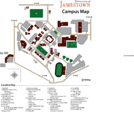 Campus Map - University of Jamestown
